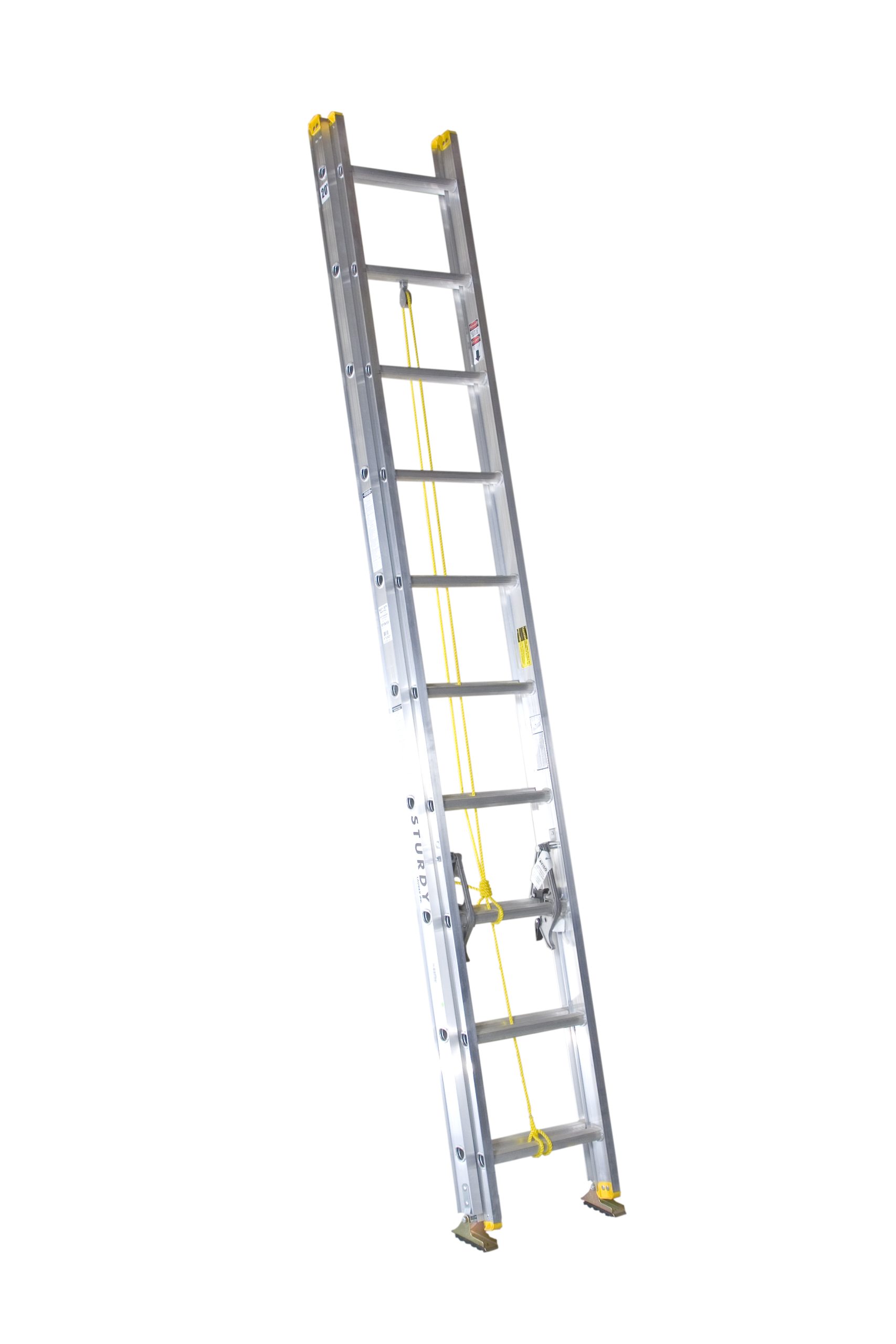 16ft 7700 series Aluminum Extension Ladder - sturdyladder.com