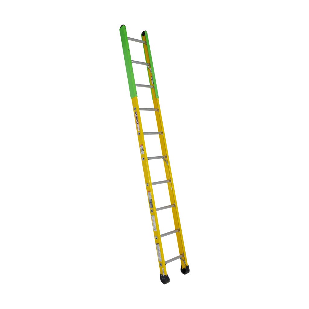 10ft FE8900 Series Fiberglass Manhole Ladder - sturdyladder.com