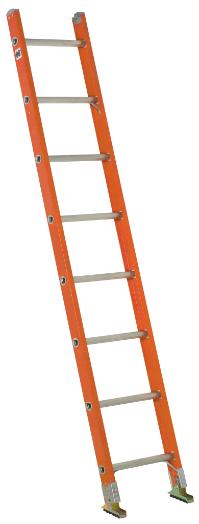 10ft F579 Series Fiberglass Single Section Ladder - sturdyladder.com